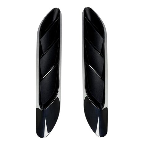 Car Side Vent Air Flow Intake Hood Side Fender Vent Bonnet Cover Trim ...