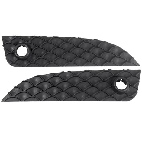 Auto 1 Pair of Bumper Grilles Air Deflector Decorative Panels ...