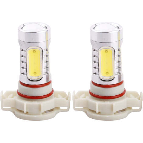 2 x H16 16W COB Vehicle High Power Auto LED Fog Light DRL Daytime ...