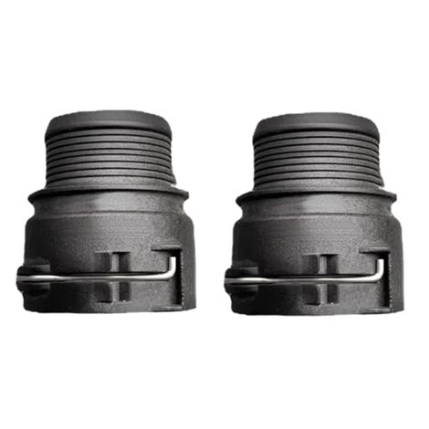 2PCS New Car Cooling Water Hose Connector Upper Pipe Radiator Adapter ...