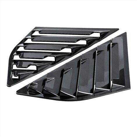Rear Quarter Window Louvers for Ford Focus MK3 Hatchback 2012-2018 Car ...