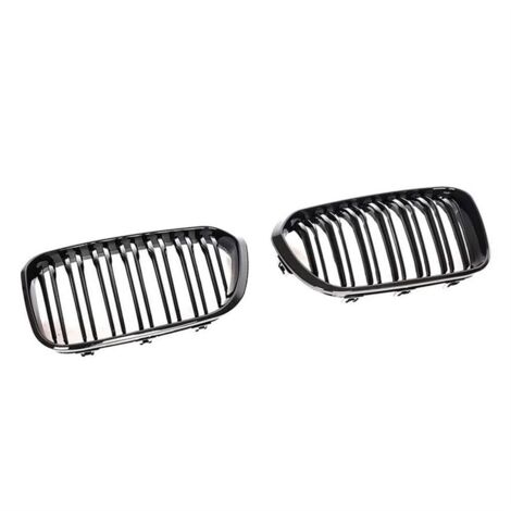 Front Bumper Kidney Grille Radiator Guard Grill Accessories for BMW 1 ...