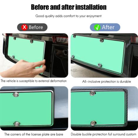 Car License Plate Frame Registration Plate Bracket Holder for BYD Seal ...