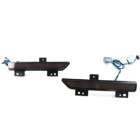 Car LED Rear Bumper Reflector Tail Light Fog Lamp Brake Lights Signal ...