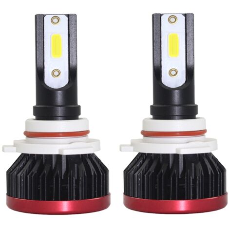 Mini 9006 HB4 Car Headlight Kit 50W 10000LM 6500K DOB LED Chips Headlight Bulbs Conversion Kit Lamps