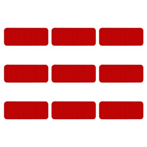Safety Reflective Warning Strip Rear Bumper Anti-Collision Reflective ...