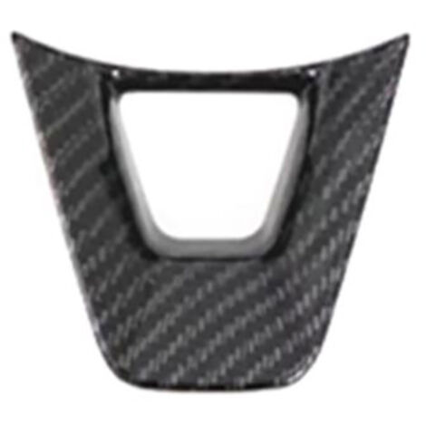 Carbon Fiber Steering Wheel Button Cover Trim frame sticker car ...