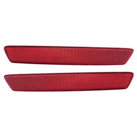 675000321 675000322 Rear Bumper Fog Light Reflective Warning Light Car ...