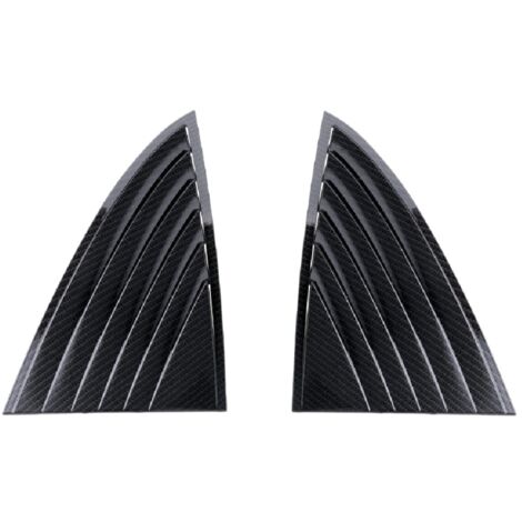 Side Window For Tesla Model 3 2019-2021 Car Carbon Fiber Triangle ...