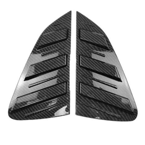 Rear Triangle Window Decoration Sticker Rear Side Glass Shutter Car for ...