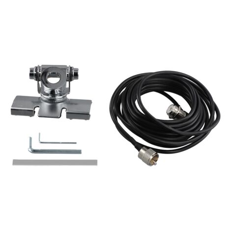 RB-400 Car Antenna Mount Bracket with 5M Extension Coaxial Feeder Cable ...