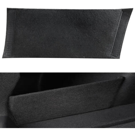 1Pcs Car Trunk Side Storage Organizer Board Storage Partitions On Both ...