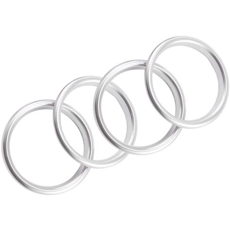 1 Set Of 4 Car Air Outlet Cover Sticker Decorative Rings, Air ...
