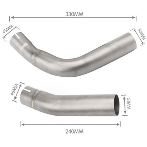 For Yamaha R1 2004-2009 Motorcycle Stainless Steel Exhaust Pipe Scooter ...