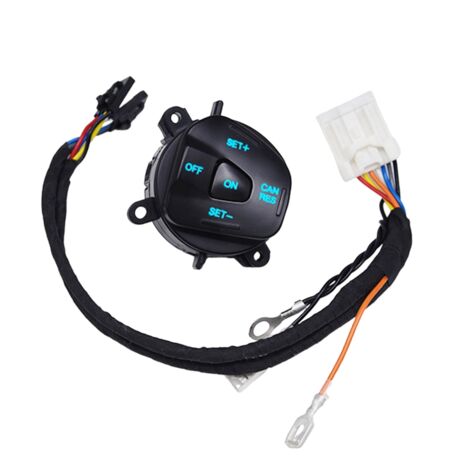 Car Blue LED Steering Wheel Right Cruise Control Switch Button with ...