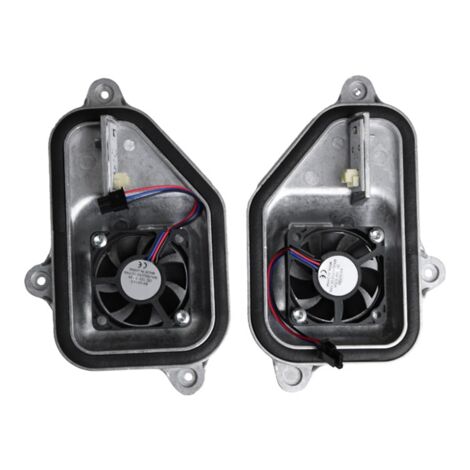 1Pair Front Headlight LED Angel Eyes Module with Fan 63117466543B ...