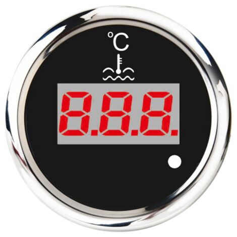 52mm Digital Water Temp Gauge 0-120 Celsius Universal Water Temperature ...