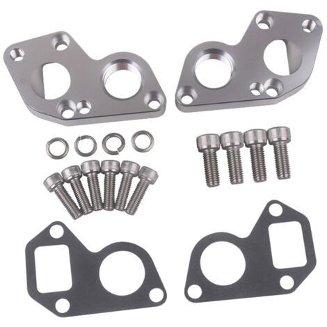 LS Electric Water Pump Adapter Plate (Converts BBC to LS1 LSX Engine ...