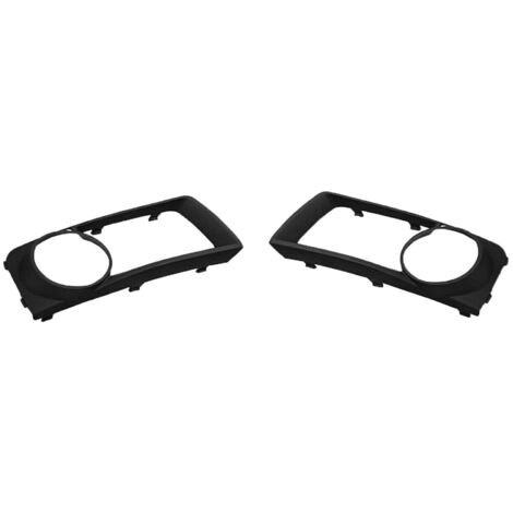 FOG LIGHT TRIM COVER BLACK SET 51117325725 + 51117325726 for -BMW X6 ...
