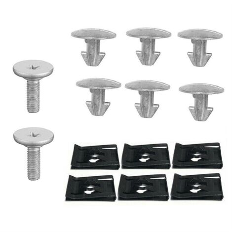 14Pc Lower Engine Cover Pin Screw, Splash Shield Hardware Screw and ...