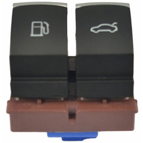 NEW Chrome Fuel Tank Door Trunk Release Switch For-VW Passat B6 B7 3C ...