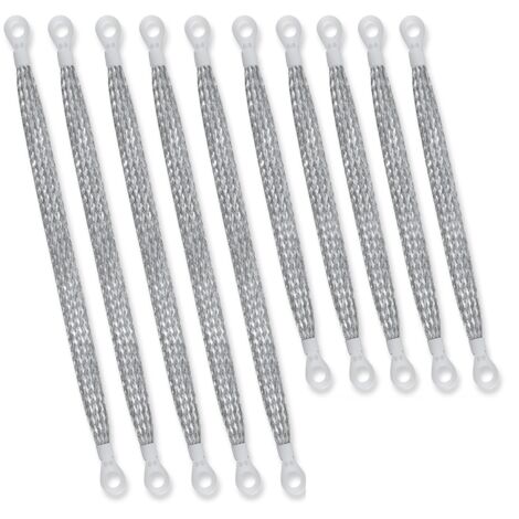 10pcs Universal Automotive Ground Straps,10/12inch Engine Ground Strap ...