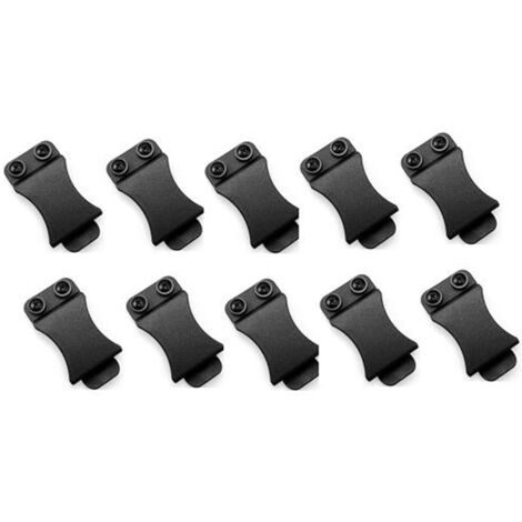 10PCS/LOT Quick Clips For 1.5" Belts for Kydex Belt Clip Loop with ...
