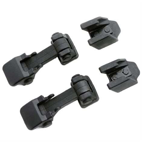 1 Set Car Bracket Latches Black Hood Lock Buckle for Jeep TJ and JK ...