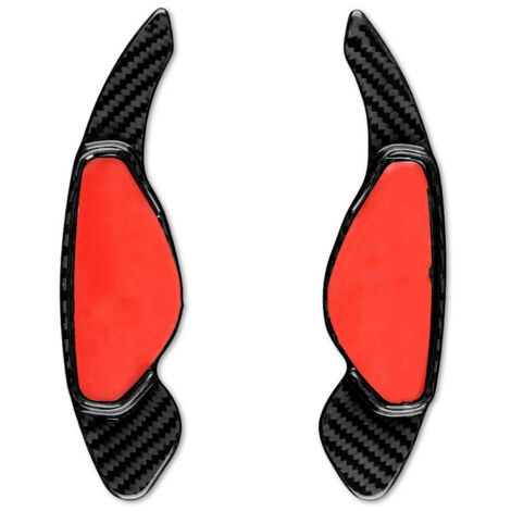 Steering Wheel Paddle Shifter Cover Carbon Fiber for Land Rover Discovery Jaguar