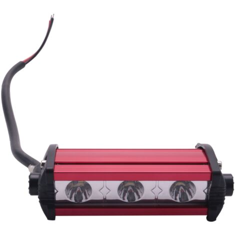 LED Strip Light Single Row 9W Single Row Three Lights 6500K Spot Beam ...