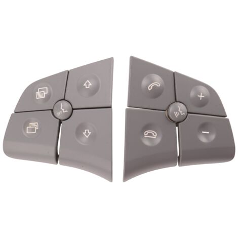 High Matching Grey Steering Wheel Switch Multifunction Switch Button ...