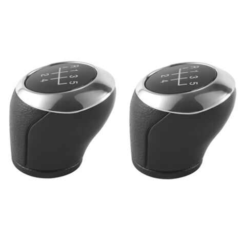 2Pcs 5 Speed Car MT Gear Shift Knob 24108036 for Chevrolet Aveo Sonic ...