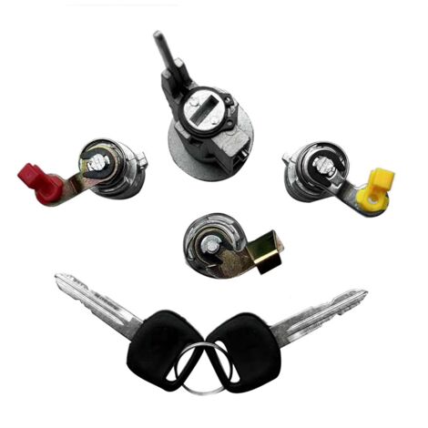Car Ignition Door Locks & Gas Lock with 2 Keys Cylinder Set for Toyota ...