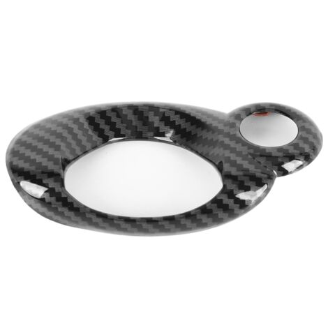 Car Ignition Switch Key Start Trim Sticker Carbon Fiber Pattern Car ...