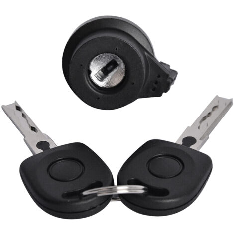 For JETTA 2004-2018 Ignition Lock Cylinder Switch with Keys & Shells