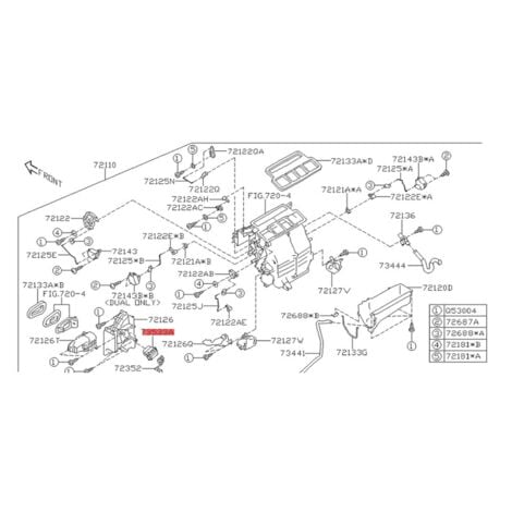 73533YC000 HVAC Blower Resistor Motor Control for Subaru WRX STI ...