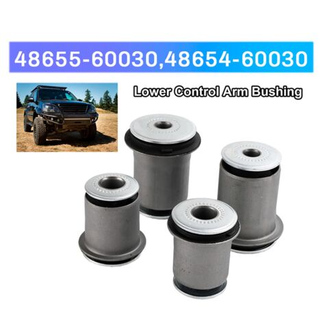 4Pcs Car Arm Bushing Lower Control Set 48654-60030 48655-60030 for ...