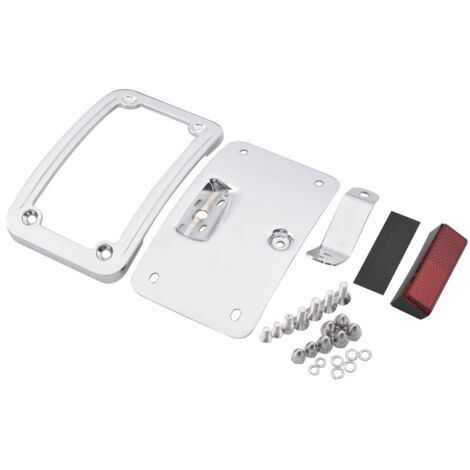 Motorcycle License Plate Mounting Frame Kit For Softail Heritage ...