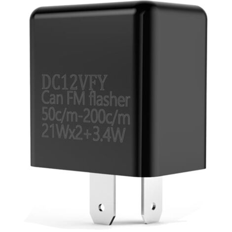 2-Pin LED Flasher Relay 12V Adjustable Frequency For Motorcycle Turn ...