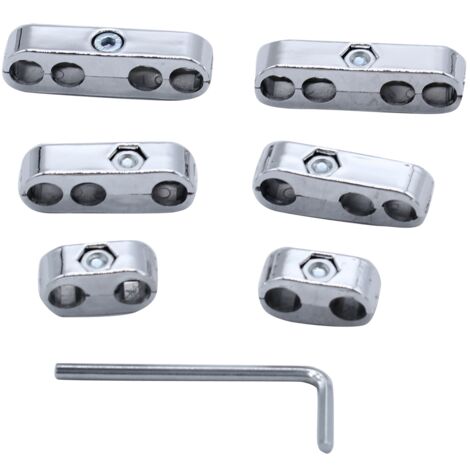 7mm 8mm Chrome Spark Plug Wire Separators Looms Dividers for Ford Chevy ...