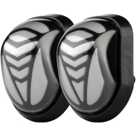 Universal LED Motorcycle Turn Signal Indicator Embedded V Shaped Guide ...