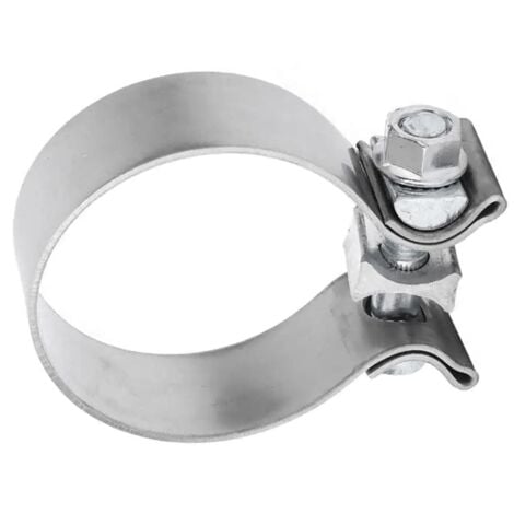 Car 66.5mm Stainless Steel Exhaust Pipe Connector Clamp for BMW E81 E87 ...