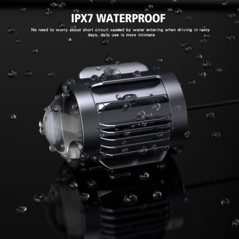 LED Motorcycle Headlight 20W 2000Lm 8-85V Motorcycles Headlight Working ...