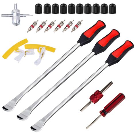 24PCS Car Tire Levers Spoon Set Motorcycle Tire Changing Tools Iron ...