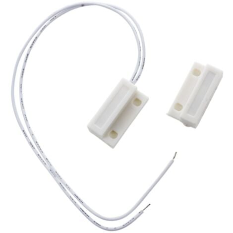 White Door Window Contacts Magnetic Reed Switch Sensor