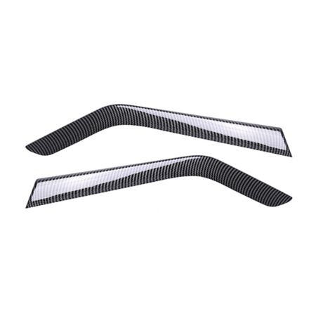 Carbon Fiber Car Center Control Gear Shift Side Trim Cover Decorative ...
