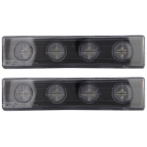 2pcs truck sun visor light LED sunshade light car roof light yellow ...