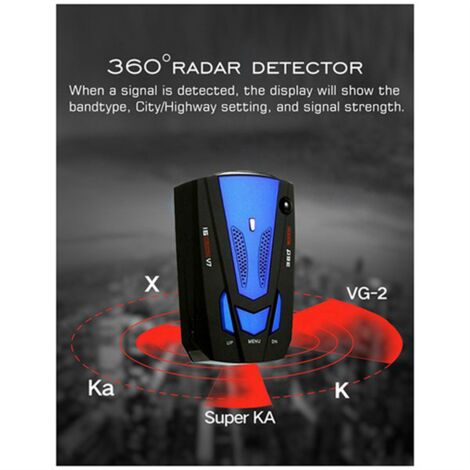 Car Radar Speedometer Radar Detector Mobile Speed Detector 12V ...