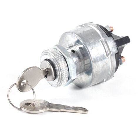 Universal Ignition Key Starter ON /OFF Switch With 2 Keys 3 Position ...