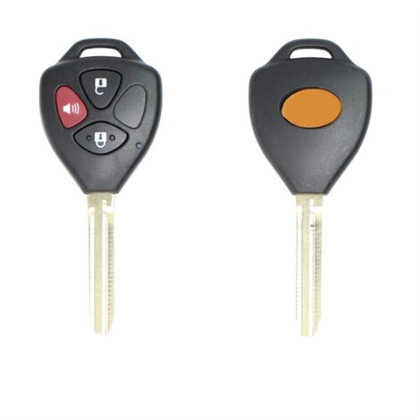 Xhorse XKTO04EN Universal Wire Remote Key Fob Flip 3 Button for Toyota ...